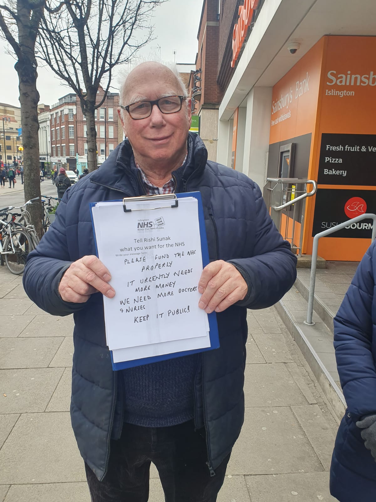 Rishi Sunak: start talking to NHS workers!