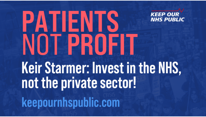 Petition Keir Starmer: Patients not Profit
